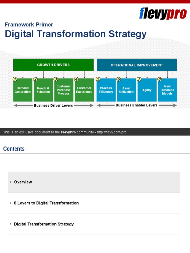 Digital Transformation | PDF | Strategic Management | Cloud Computing