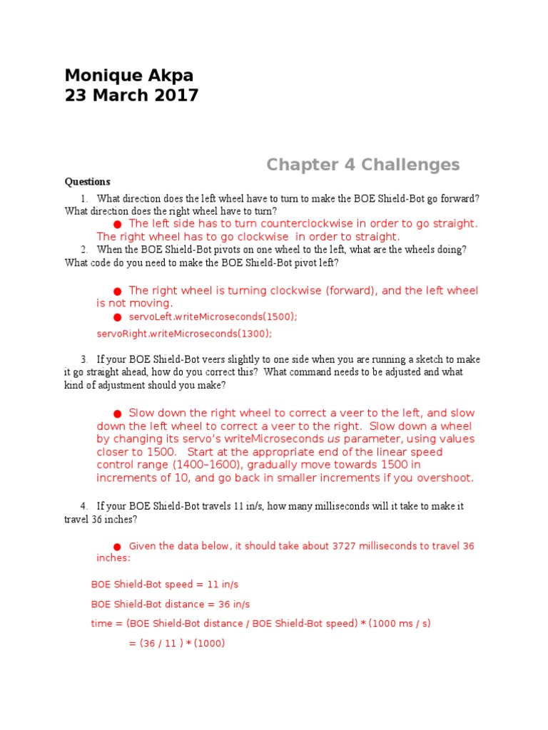 Chapter 4 Challenges | PDF | Circle | Triangle
