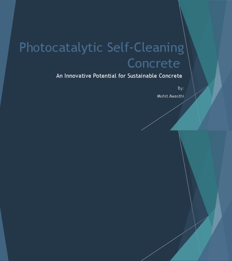 Photocatalytic Self-Cleaning Concrete: An Innovative Potential For ...