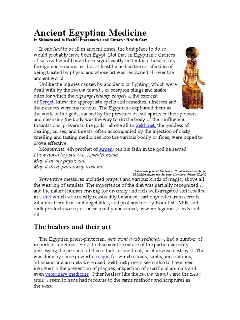 Ancient Egyptian Medicine | Garlic | Dentistry