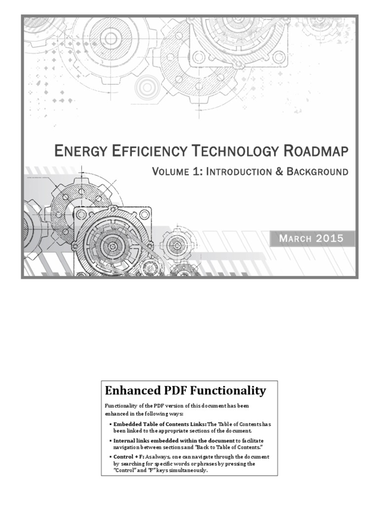 EE Technology Roadmap Vol 1 Intro Background | Download Free PDF ...