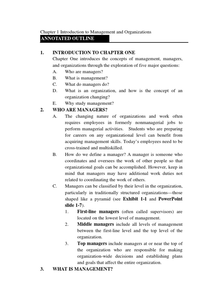 Introduction to Management Concepts | PDF | Goal | Employment