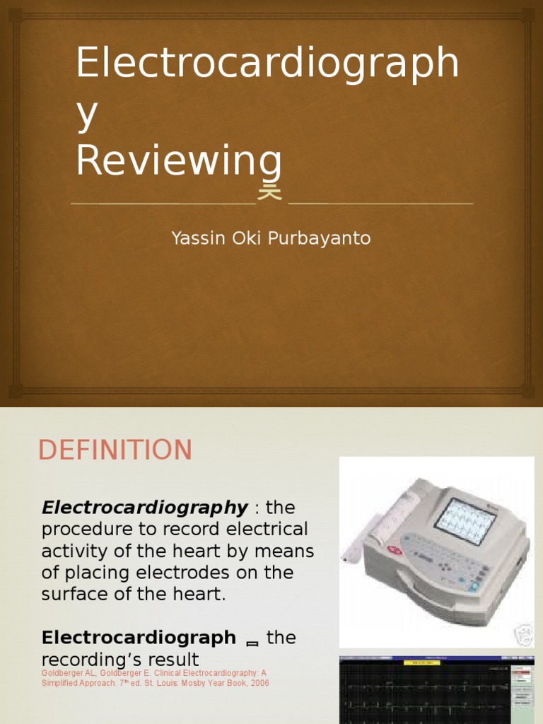 ECG Reviewing | PDF | Electrocardiography | Cardiac Arrhythmia