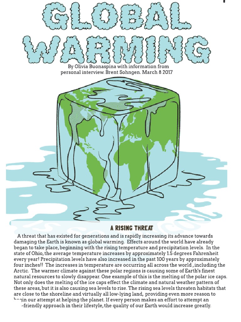 Global Warming Magazine Article | PDF