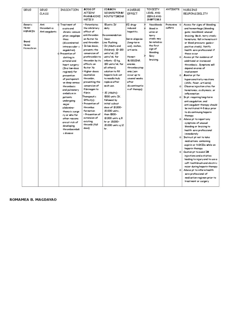 Heparin | PDF | Thrombosis | Coagulation