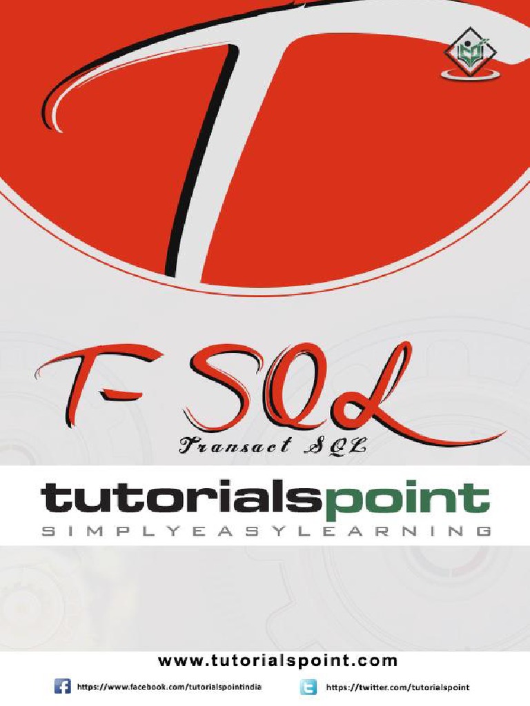 T SQL Tutorial | Download Free PDF | Sql | Information Retrieval