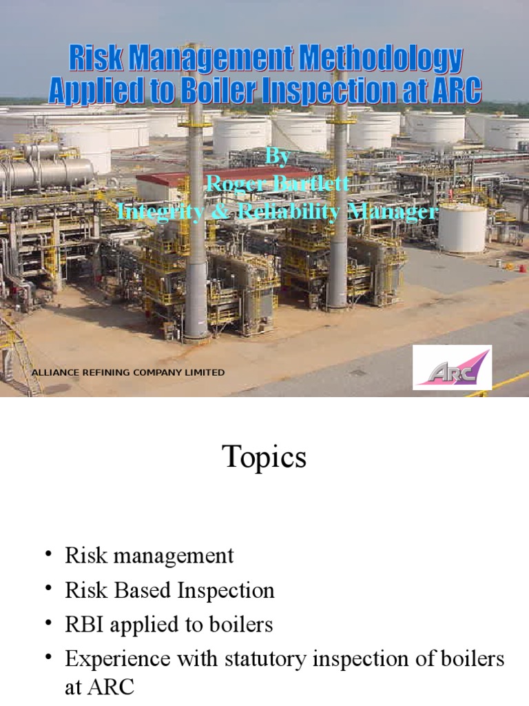 Boiler Rbi | PDF | Boiler | Water Treatment