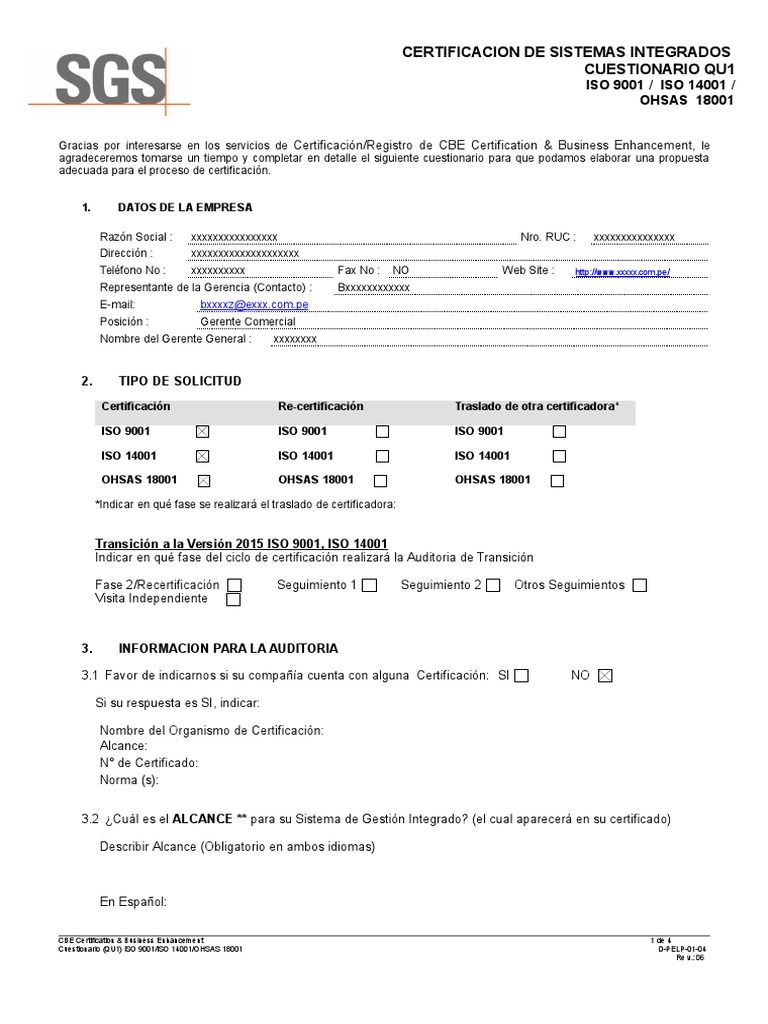 Registro de CBE Certification & Business Enhancement | PDF | Business ...