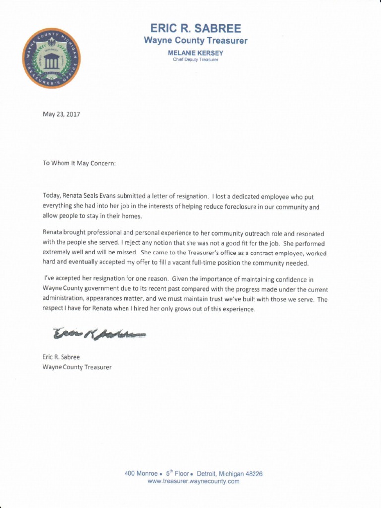 Wayne County Treasurer Statement | PDF