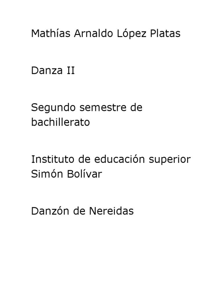 Pasos Básicos del Danzón Nereidas | PDF