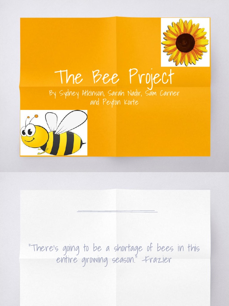 Bee Presentation | PDF | Pollination | Agriculture