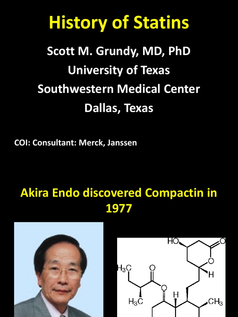 History of Statins | PDF | Statin | Low Density Lipoprotein