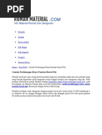 Analisa Harga Satuan Pekerjaan Tiang Pancang | PDF