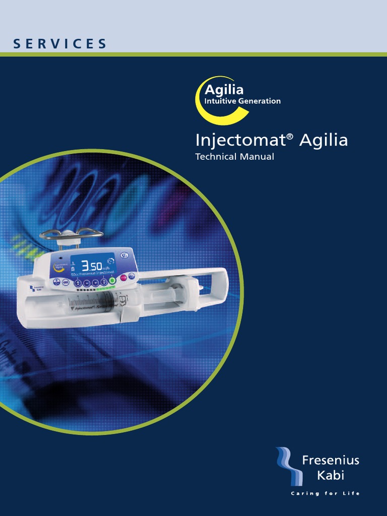 Injectomat Agilia en | PDF | Syringe | Electrical Connector