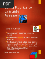 Rubrics For Performance Tasks | PDF
