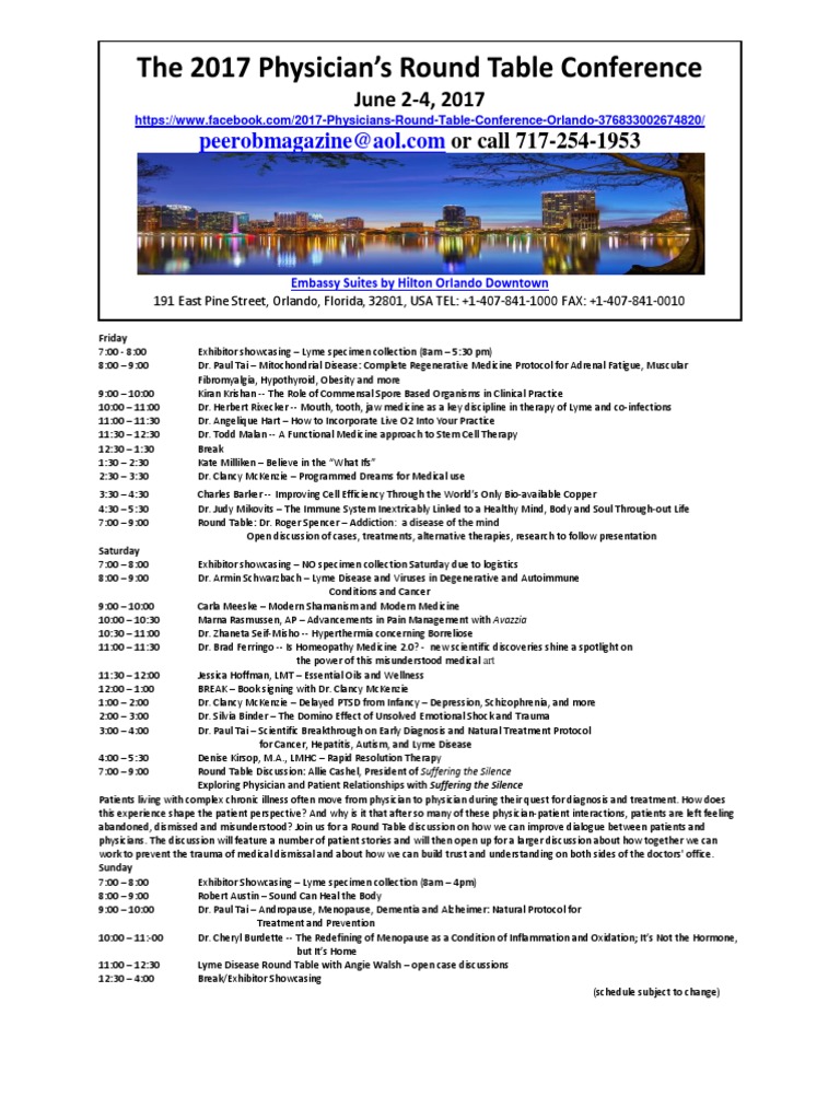 2017 PRT Schedule Final | PDF | Physician | Medicine