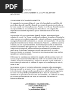 Eventos Subsecuentes | PDF | Auditoría financiera | Contralor