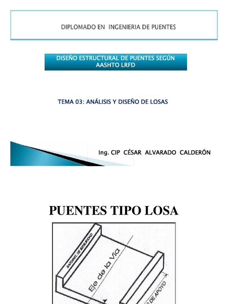 Puente Losa Pdf Acero Materiales