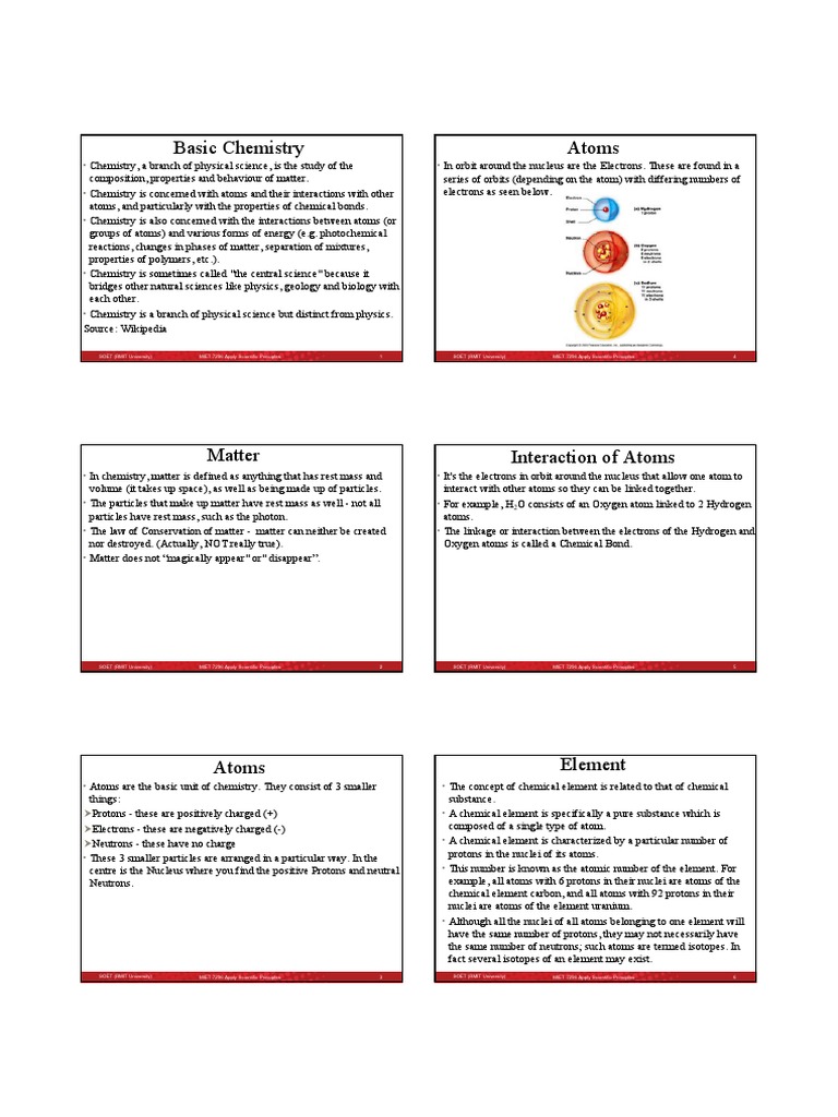 Basic Chemistry | PDF | Covalent Bond | Valence (Chemistry)