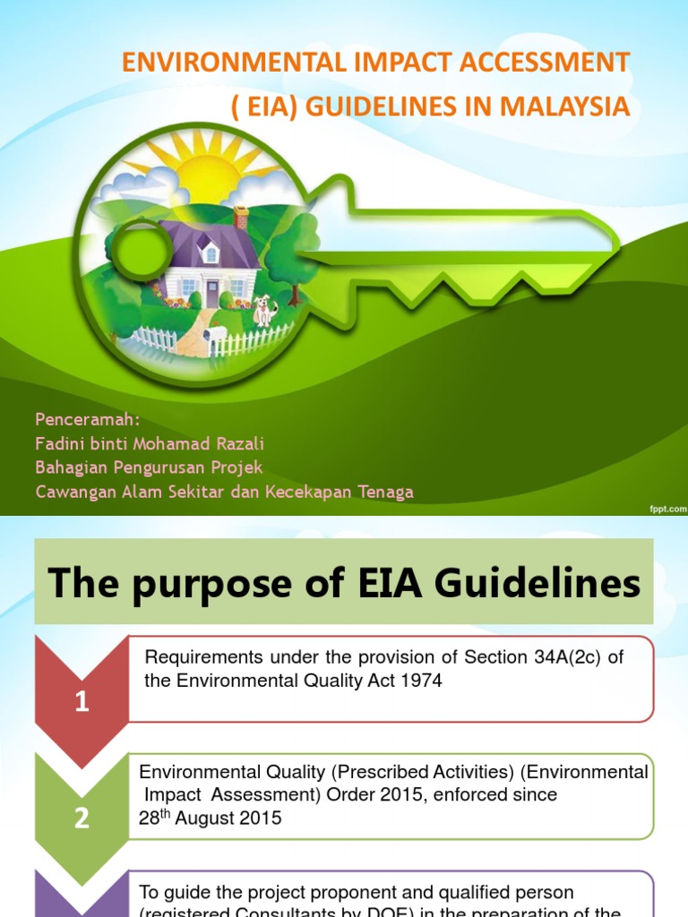 Eia Guidelines In Malaysia Pdf Environmental Impact Assessment