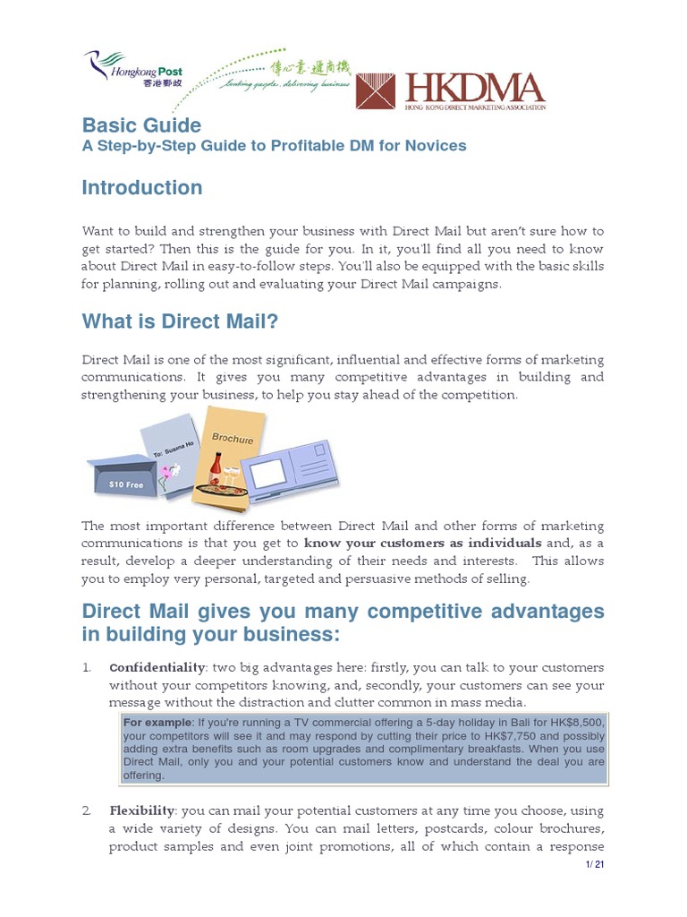 A Step-by-Step Guide to Planning and Executing Successful Direct Mail ...