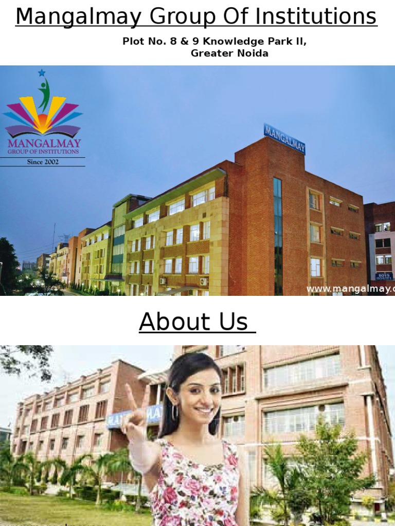 Mangalmay Group of Institutions - Best College in Greater Noida | PDF ...