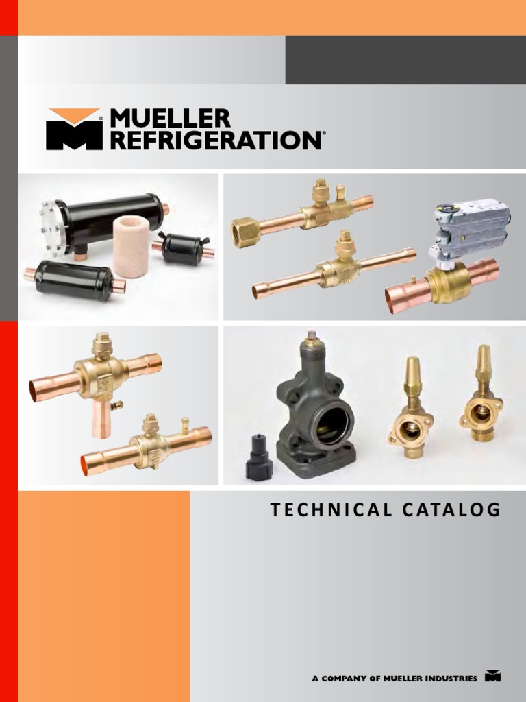 Mueller Refrigeration Technical Catalog PDF | PDF | Valve | Hydraulic ...