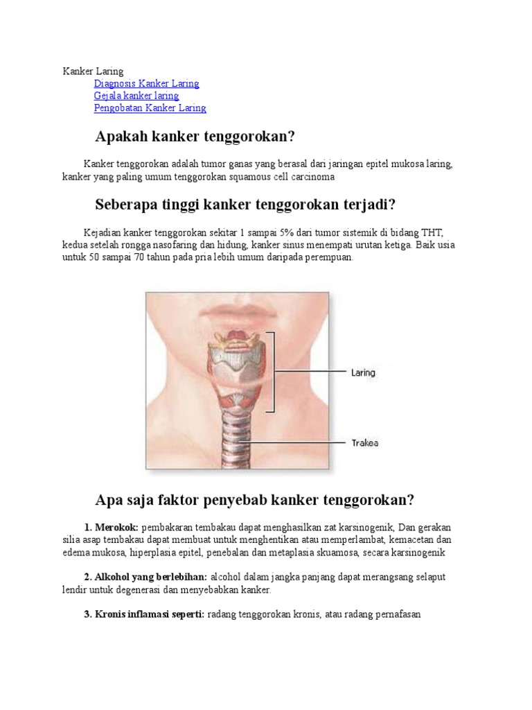 Kanker Laring | PDF | Sains & Matematika
