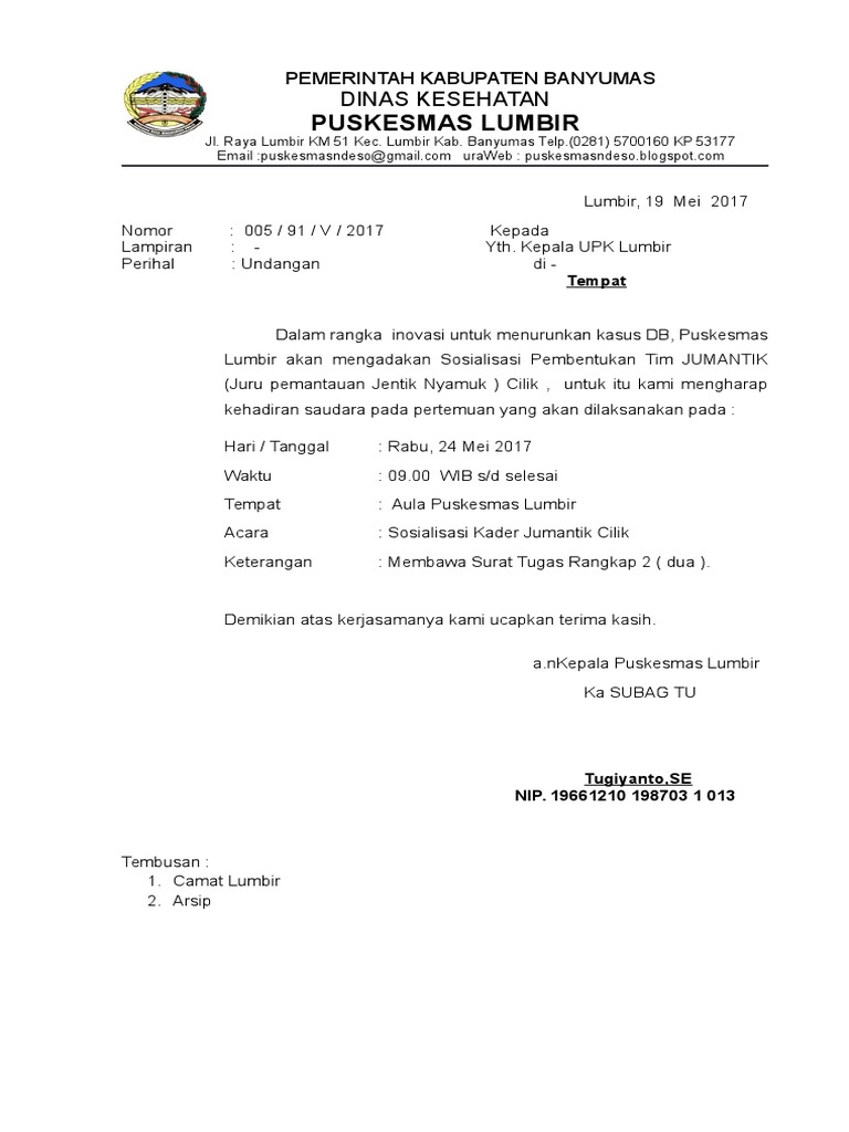 Surat Jumantik | PDF