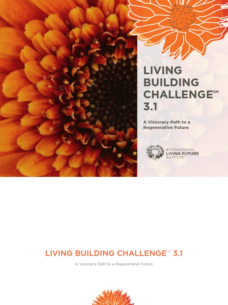 Living Building Challenge Standard 3.1 | PDF | Sustainability | Natural ...