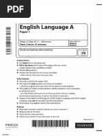 CEM Yellis 14 Mock Test English Math | PDF