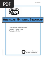 Ansi Isea Z87.1-2015 | PDF | Optical Filter | Ultraviolet