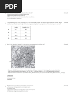 IB Biology Answers ThemeA | PDF