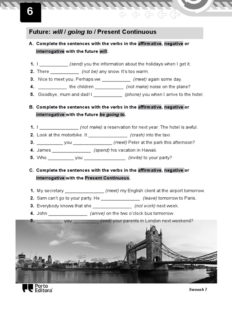 7º Ano Ingles Future | PDF