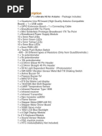 Arduino Uno R3 Kit Components List | PDF | Teaching Methods & Materials ...