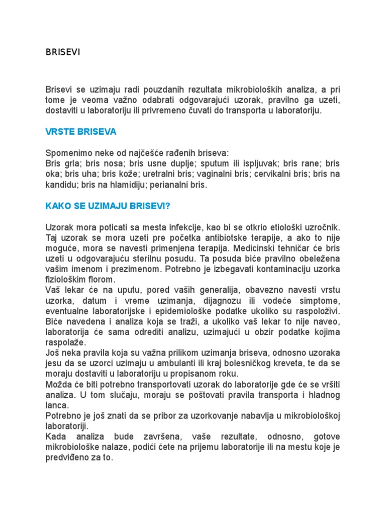 Brisevi | PDF