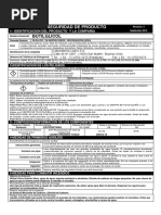 Ficha de Seguridad Alcohol Antiséptico Samy | PDF | Toxicidad | Etanol