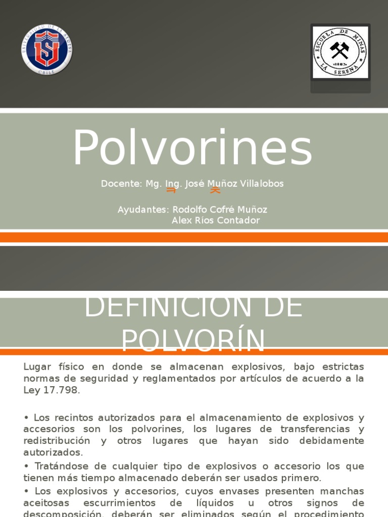 Polvorín | Material explosivo | Pólvora