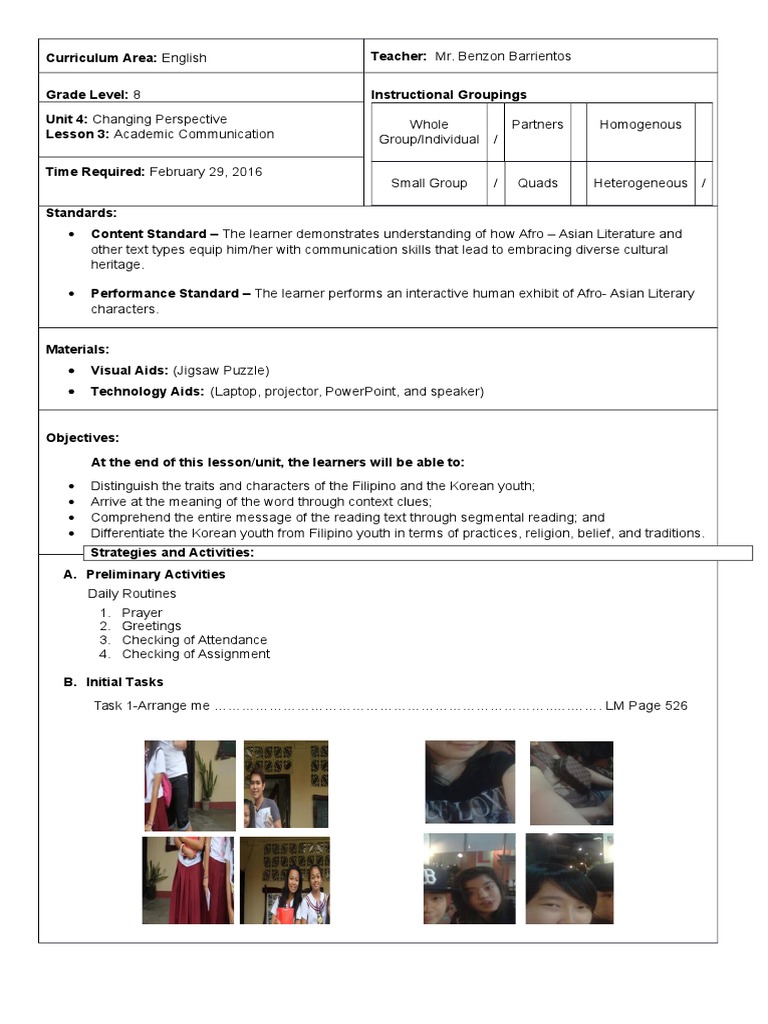 Afro-Asian Literature: Grade 8 Curriculum | PDF | Confucianism | Confucius