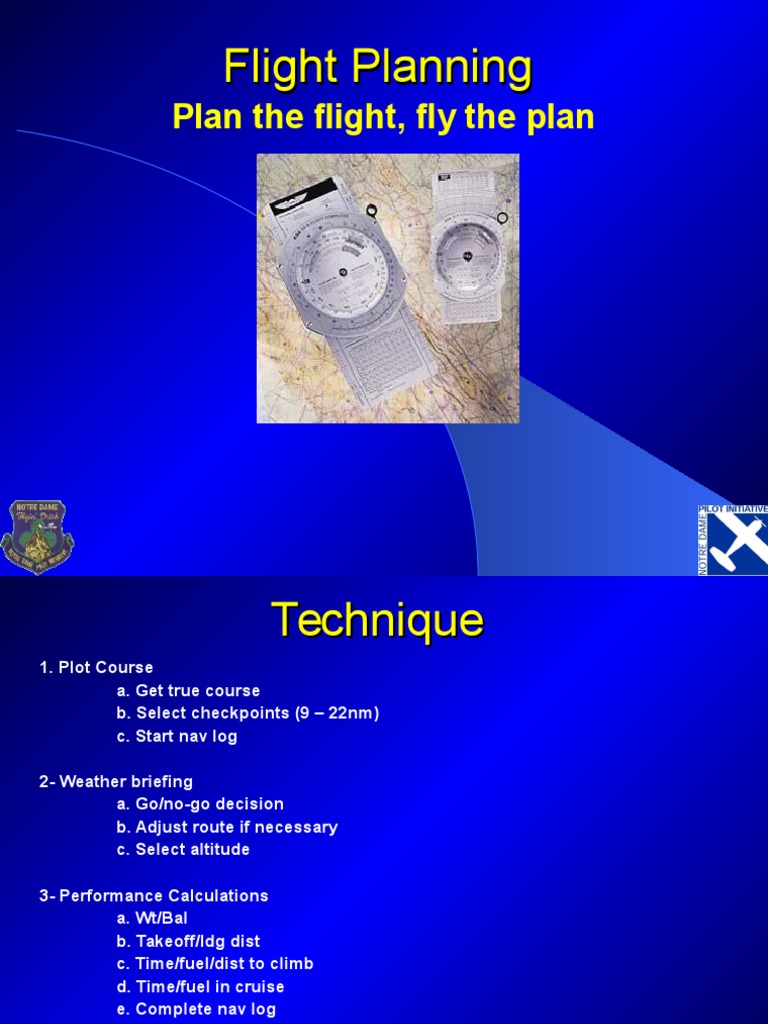 Flight Planning | PDF | Aviation | Aerospace