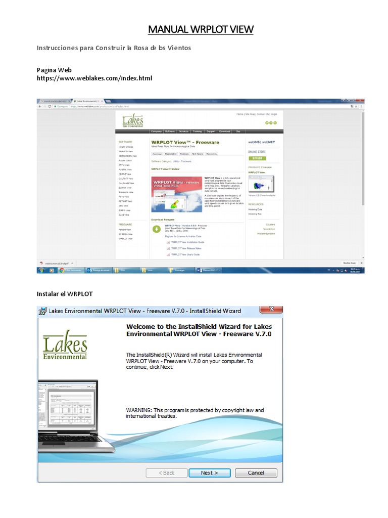 Manual WRPLOT View | PDF