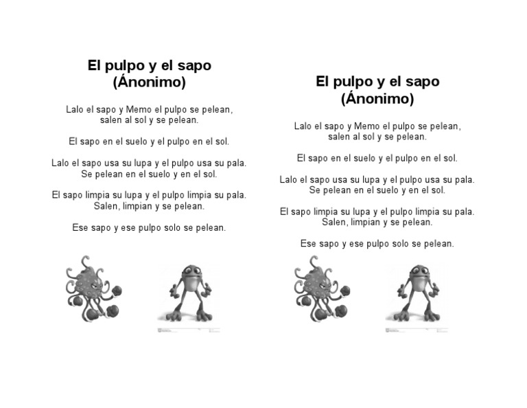 El Pulpo y El Sapo | PDF | Arte