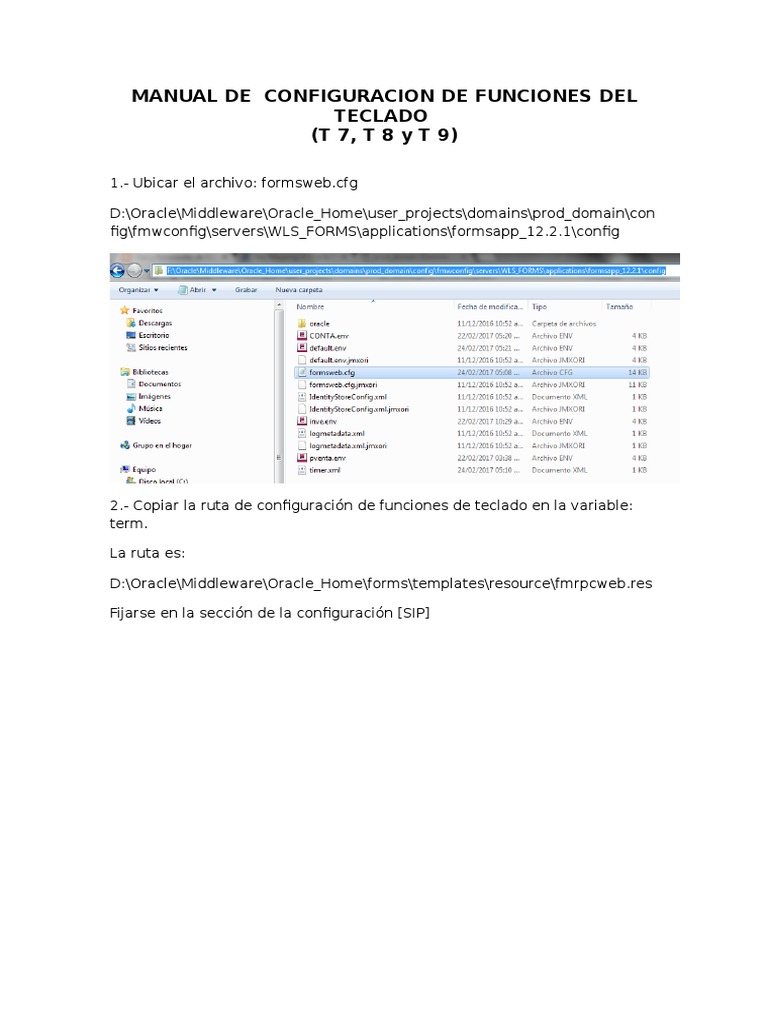 Manual de Configuracion de Funciones Del Teclado | PDF