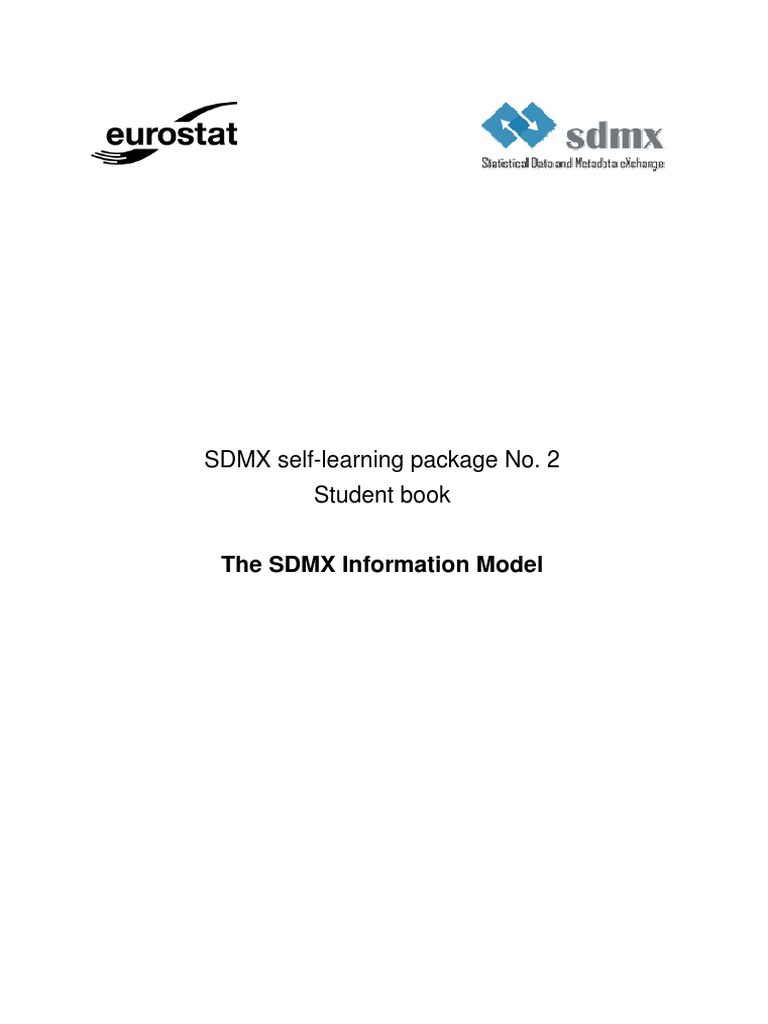 02 SDMX Information Model Student Book 2010 | PDF | Metadata | Time Series