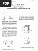 IRAM 4504 - Formatos, Elementos Graficos y Plegado de Laminas | PDF