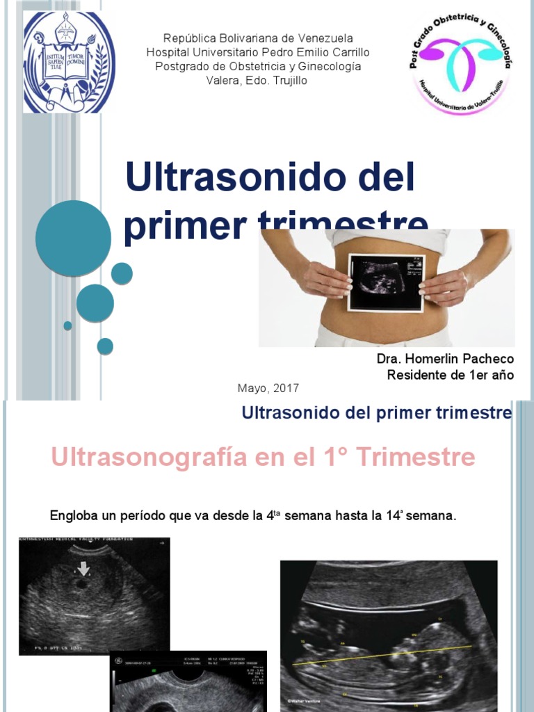 Ultrasonido Del Primer Trimestre Ultrasonido Médico El Embarazo