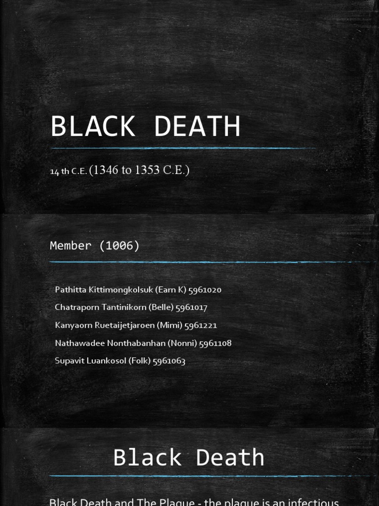 Black Death | PDF | Plague (Disease) | Black Death