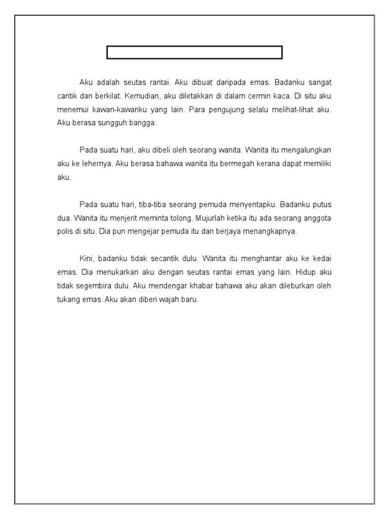 Karangan Autobiografi Pdf