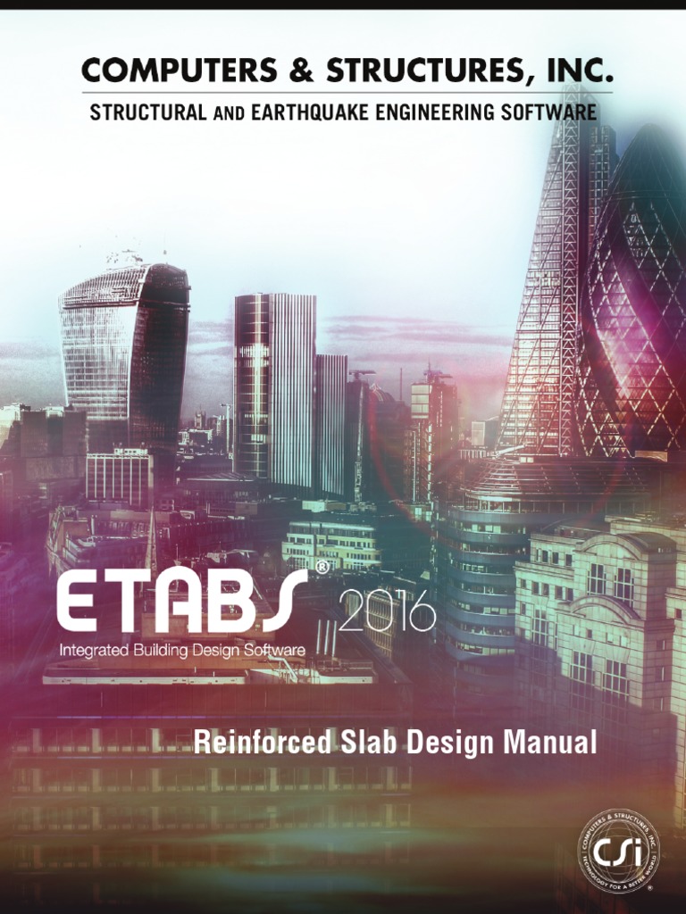 Etabs RC Slab Design | PDF | Strength Of Materials | Bending