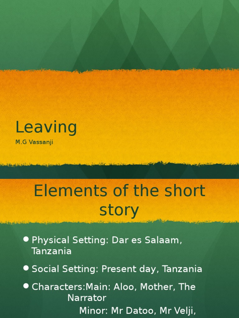 Leaving | PDF